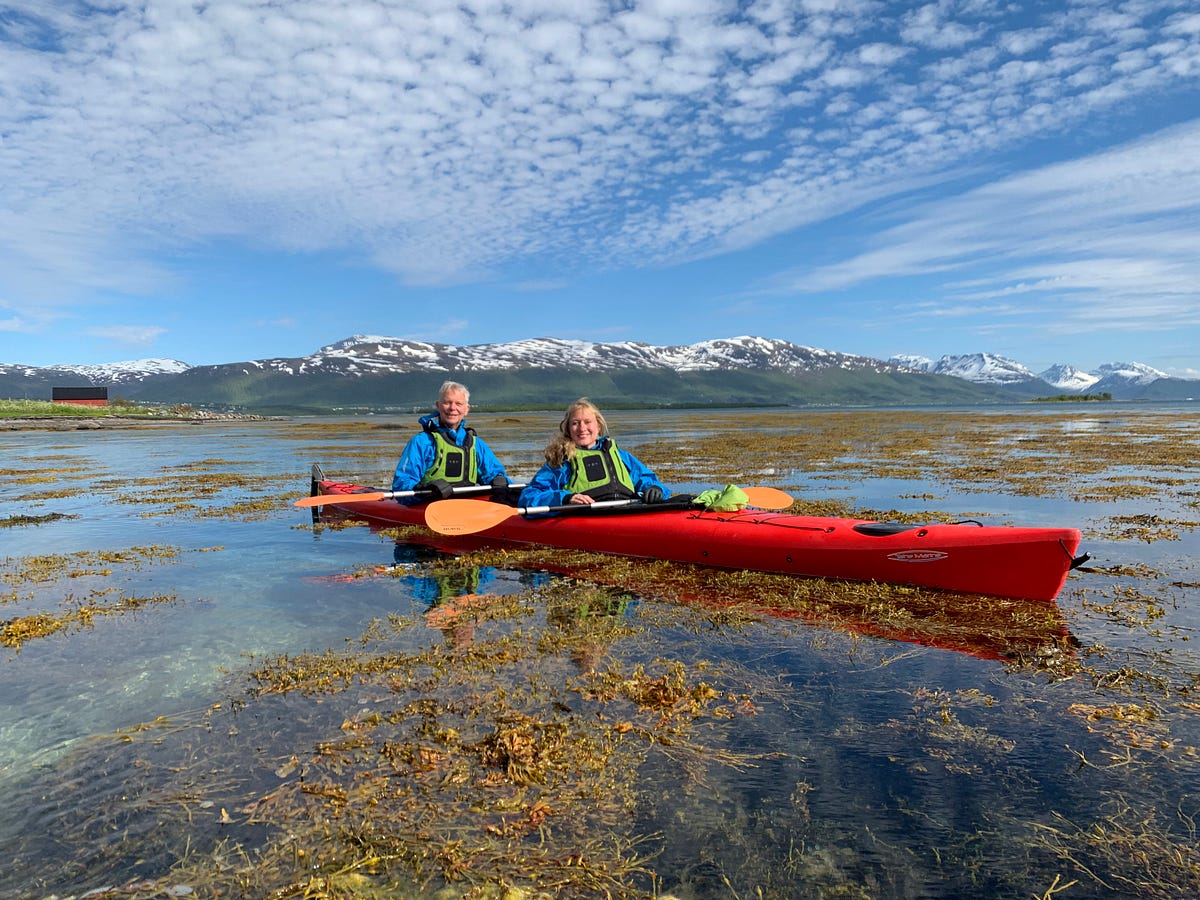 Kayaking above the Arctic Circle in Tromsø, Norway | by Erika ...