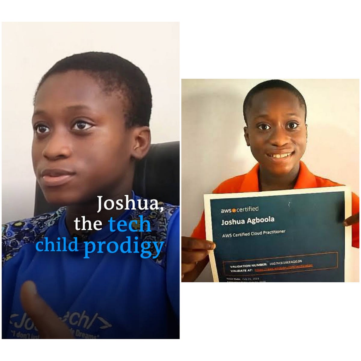 Meet 13-Year-Old Joshua Agboola, Africa’s Youngest AWS Developer | by ...