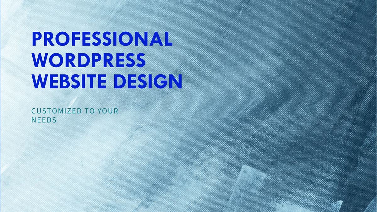 I will create a professional WordPress website or web design - Wpcoder ...