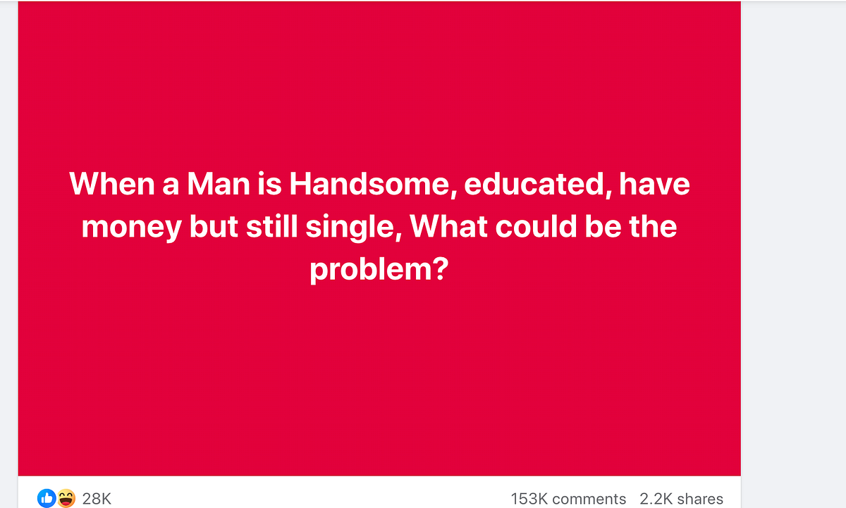 “Why is He Married?”. Singlism stinks. Amatonormativity is… | by Craig ...