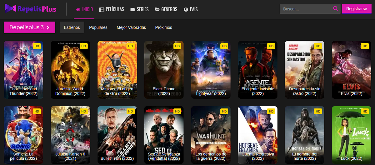 lisplusLas mejores webs para ver películas gratis en streaming de forma ...