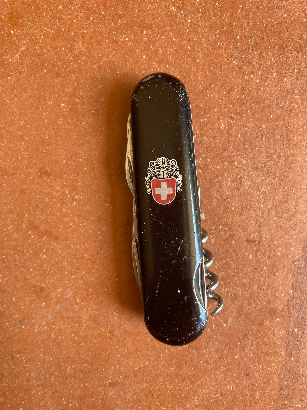 The companionship of objects.. This swiss knife I chose for my 10th ...