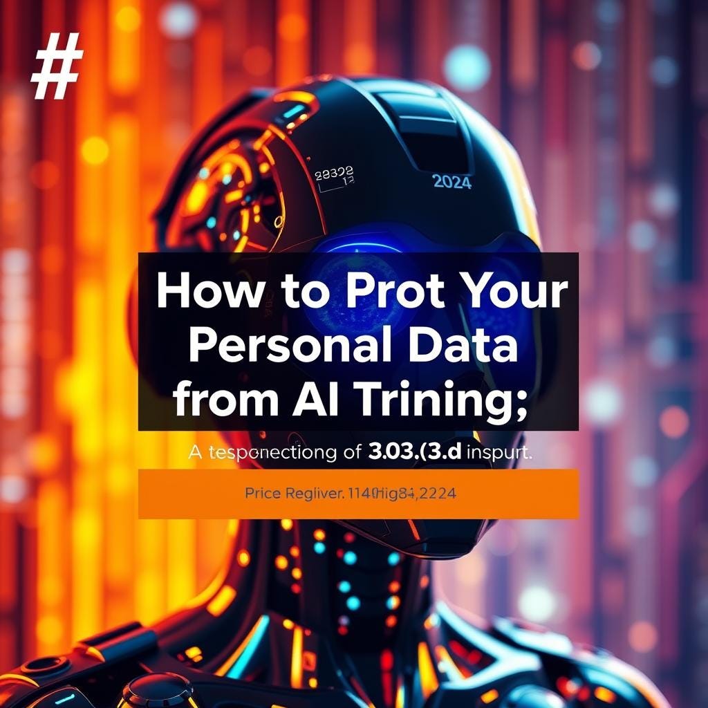 How to Protect Your Personal Data from AI Training | by Shailendra ...