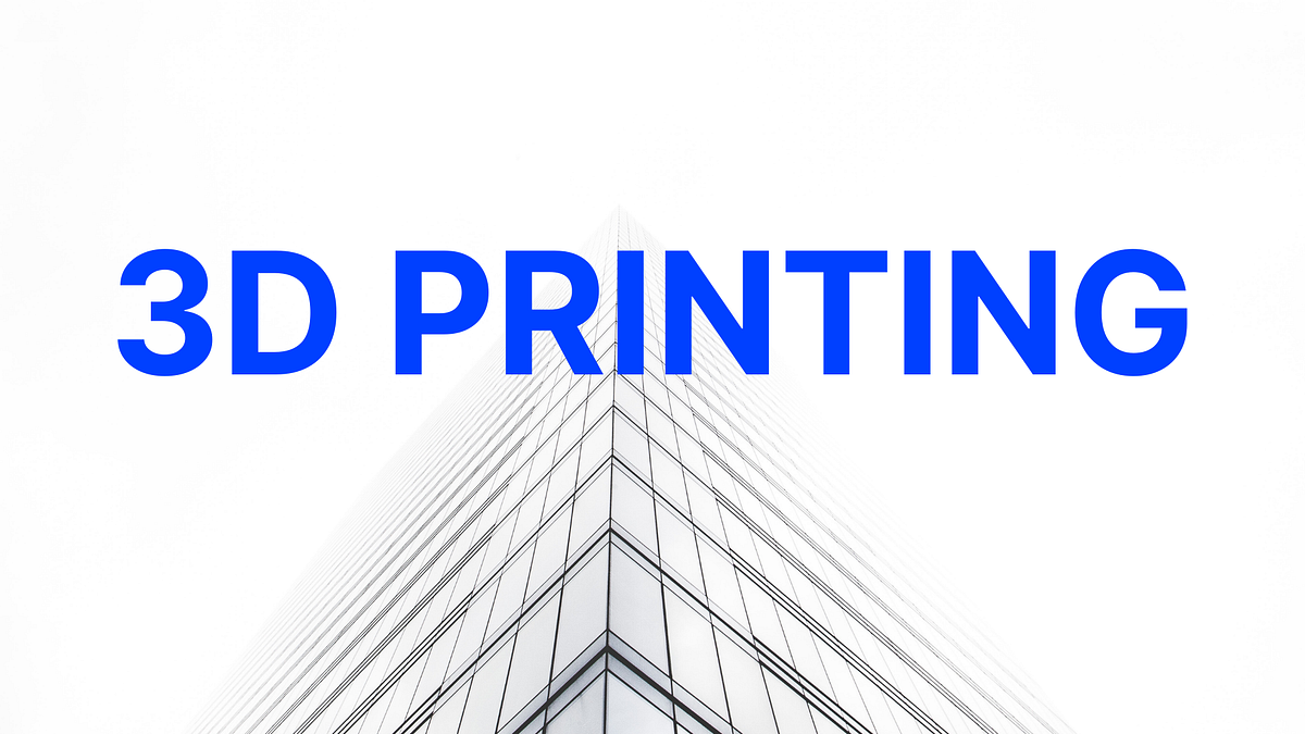 How 3D Printing is Revolutionizing Manufacturing’s Future | by ...