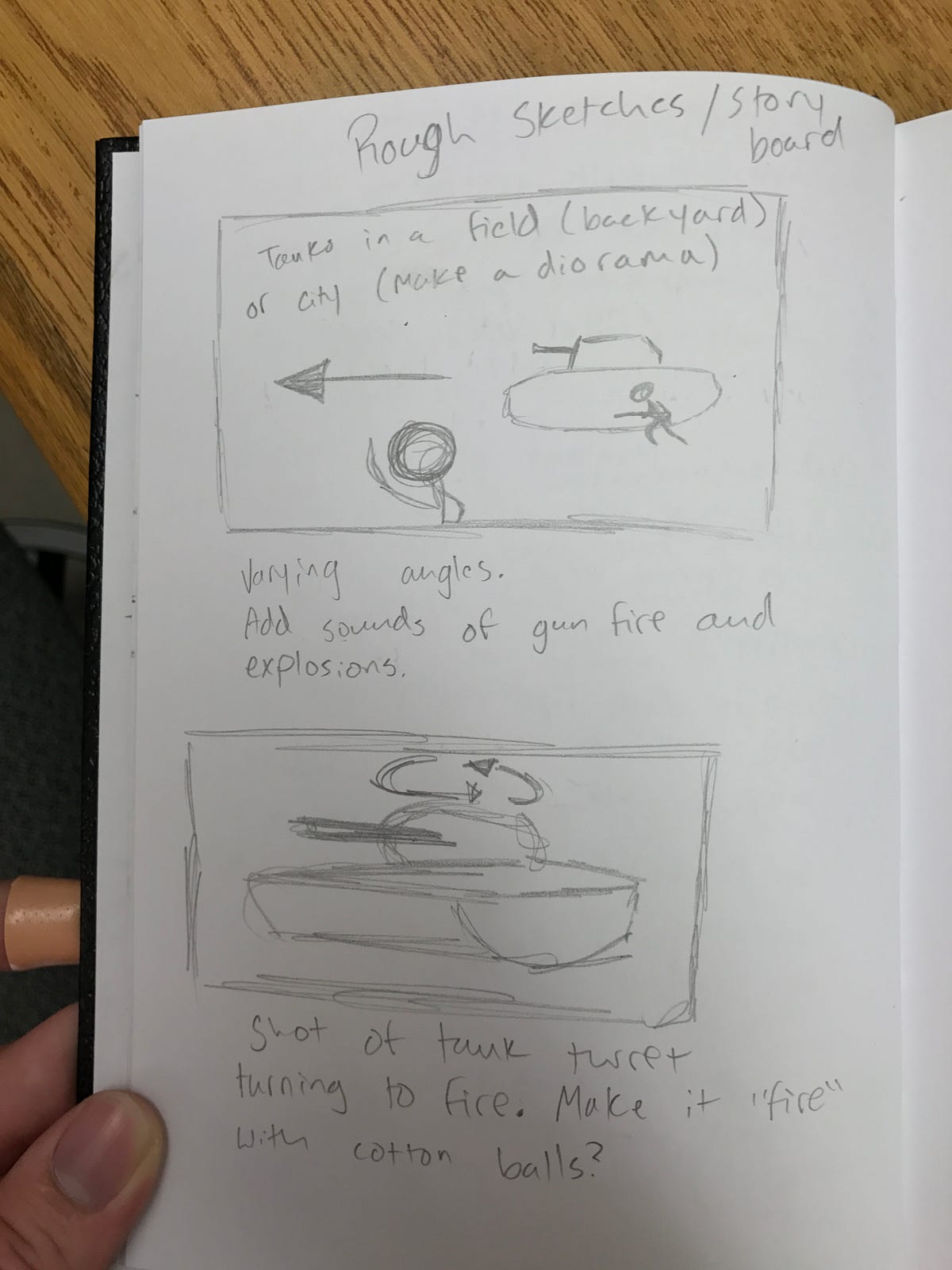 Final Project — Storyboard/Rough Sketches | by Welborn Lane Smith | Medium