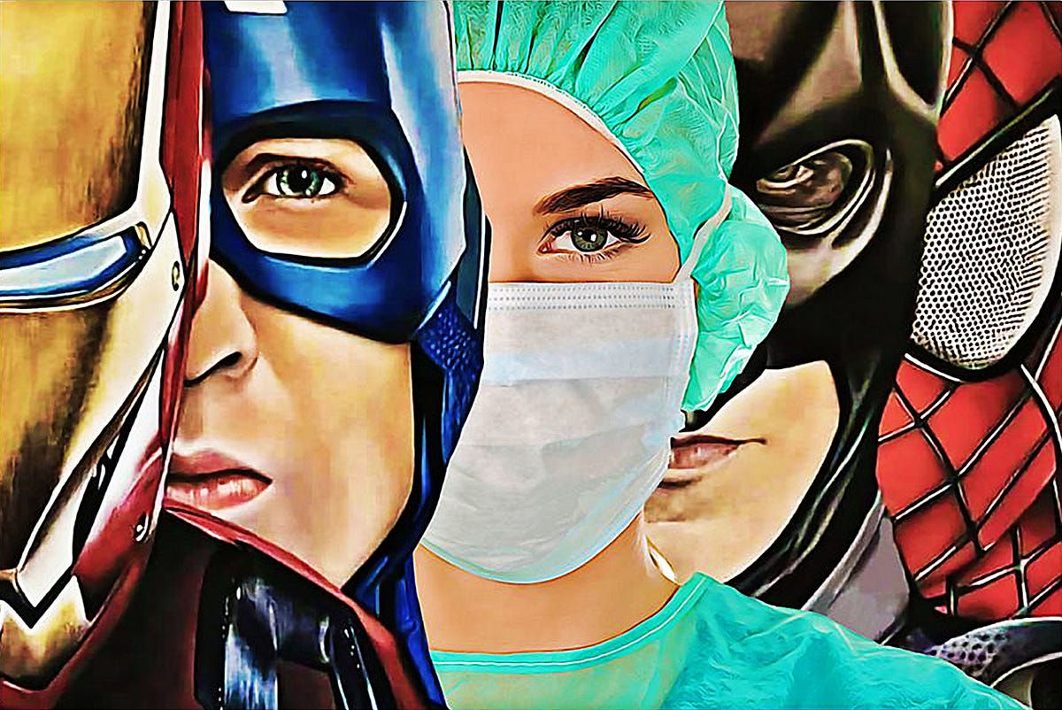 (Limited Edition) Nurse Superheroes Poster | by Sharie Crosby | Medium