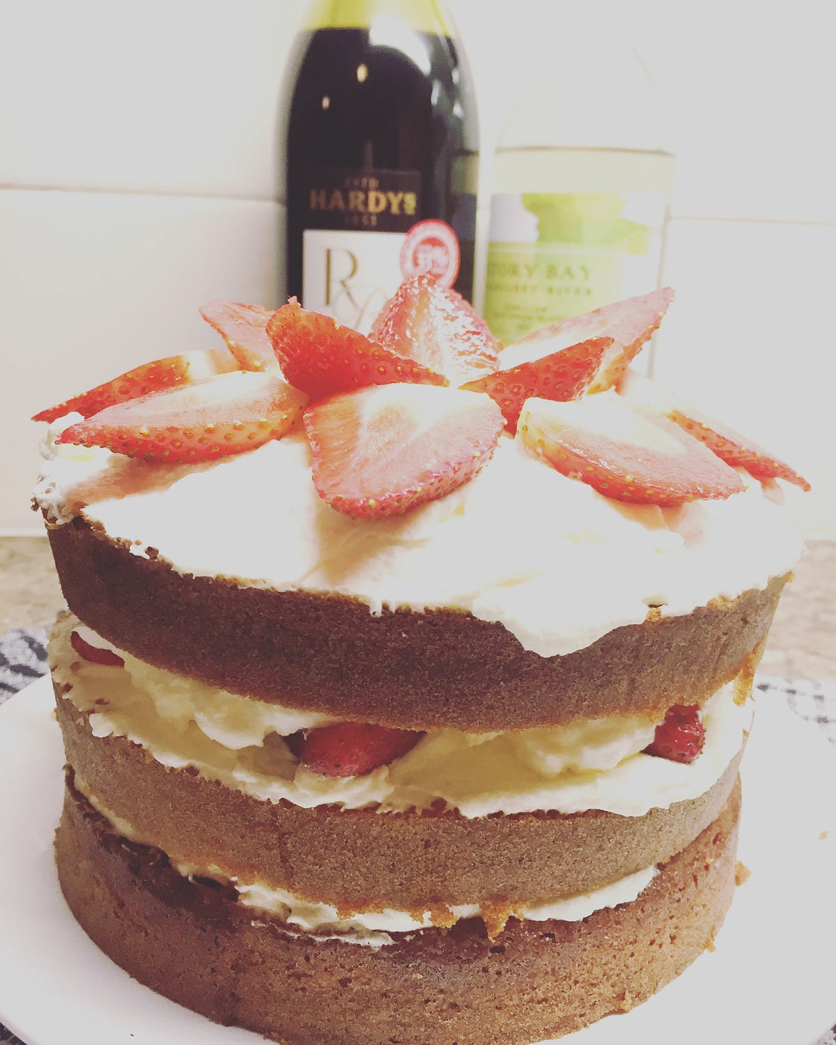 Simple Berry Sponge Cake with 3 Layers | by Clare Cooking Corner | Medium