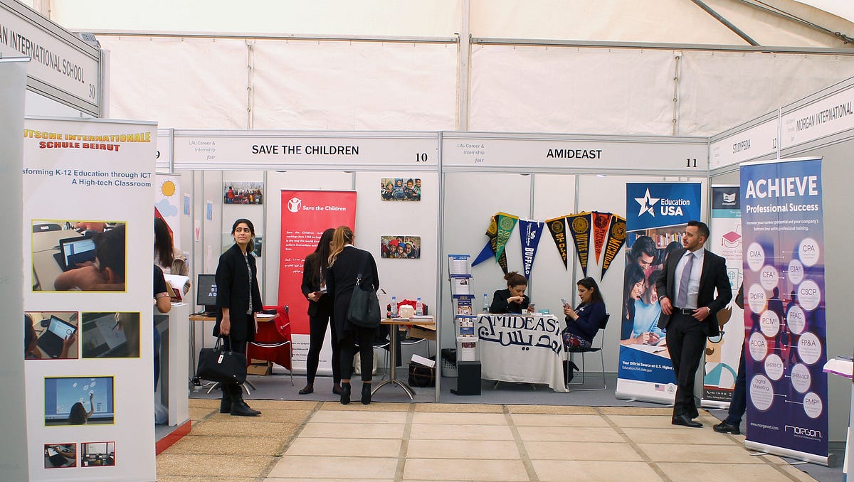 LAU’s ‘Internship and Career Fair’ is Mostly for Lebanese Citizens | by Sanaa Eter | Medium