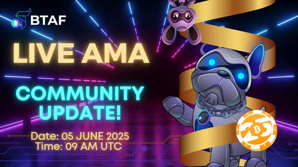 📣 Our AMA is happening tomorrow! - BTAF token - Medium
