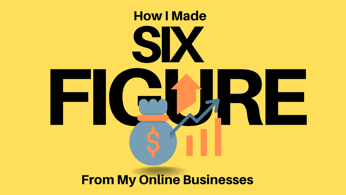 How I Made Six Figures From My Online Businesses | by Wasimxpertllc ...