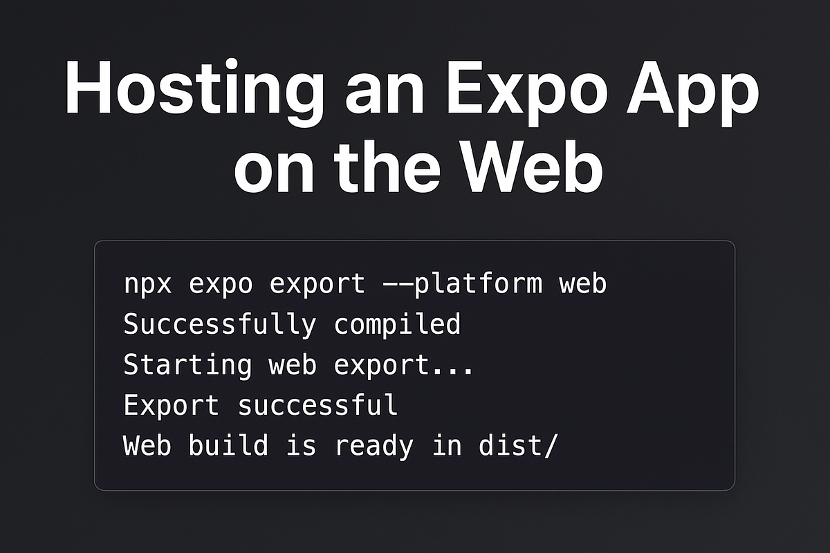How to Share Expo App on the Web Without Sending a Single Line of Code ...