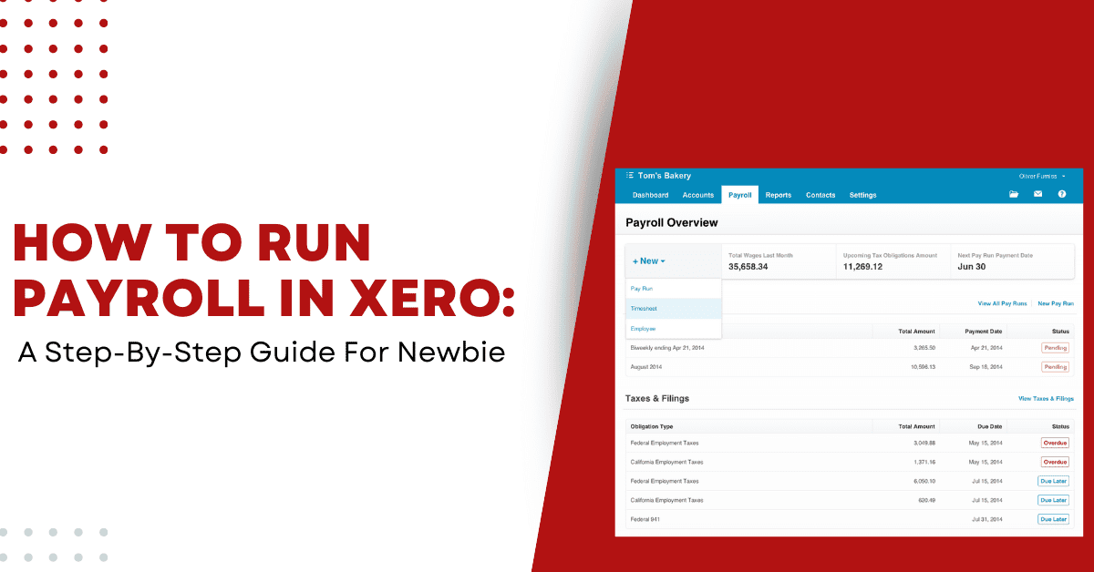 How To Run Payroll In Xero: A Step-By-Step Guide For Newbie - MWJ ...