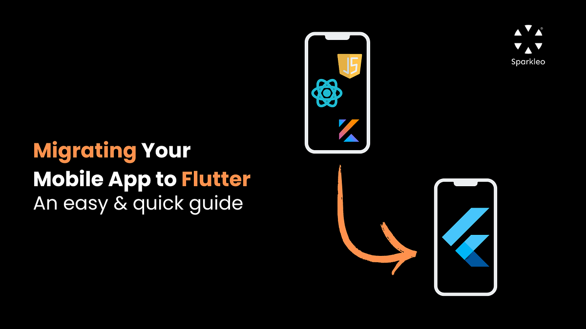 Migrating Your Mobile App to Flutter: An easy & quick guide | by Sparkleo | Medium