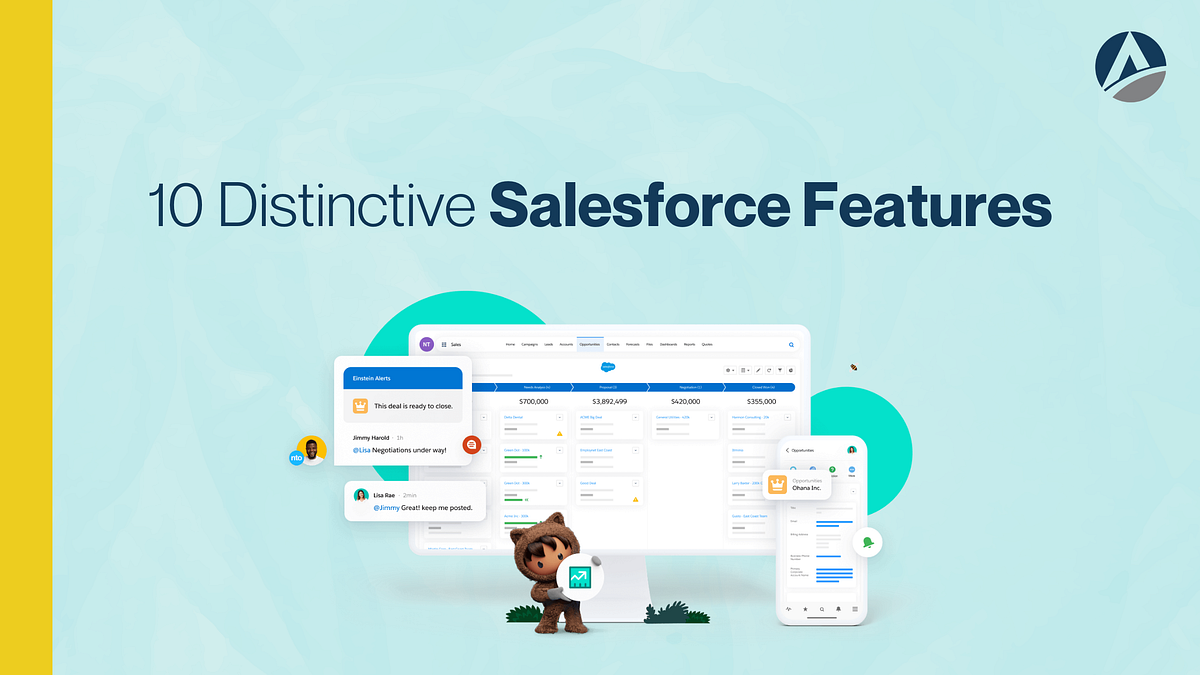 10 Distinctive Salesforce Features To Make Your Tasks Easy | by ...