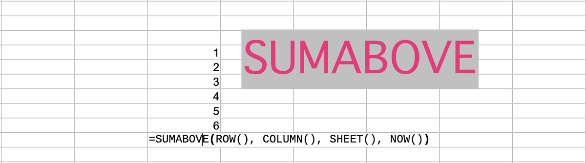 How to “SUMABOVE” in LibreOffice and Excel | by Mehdi Samadi | Medium