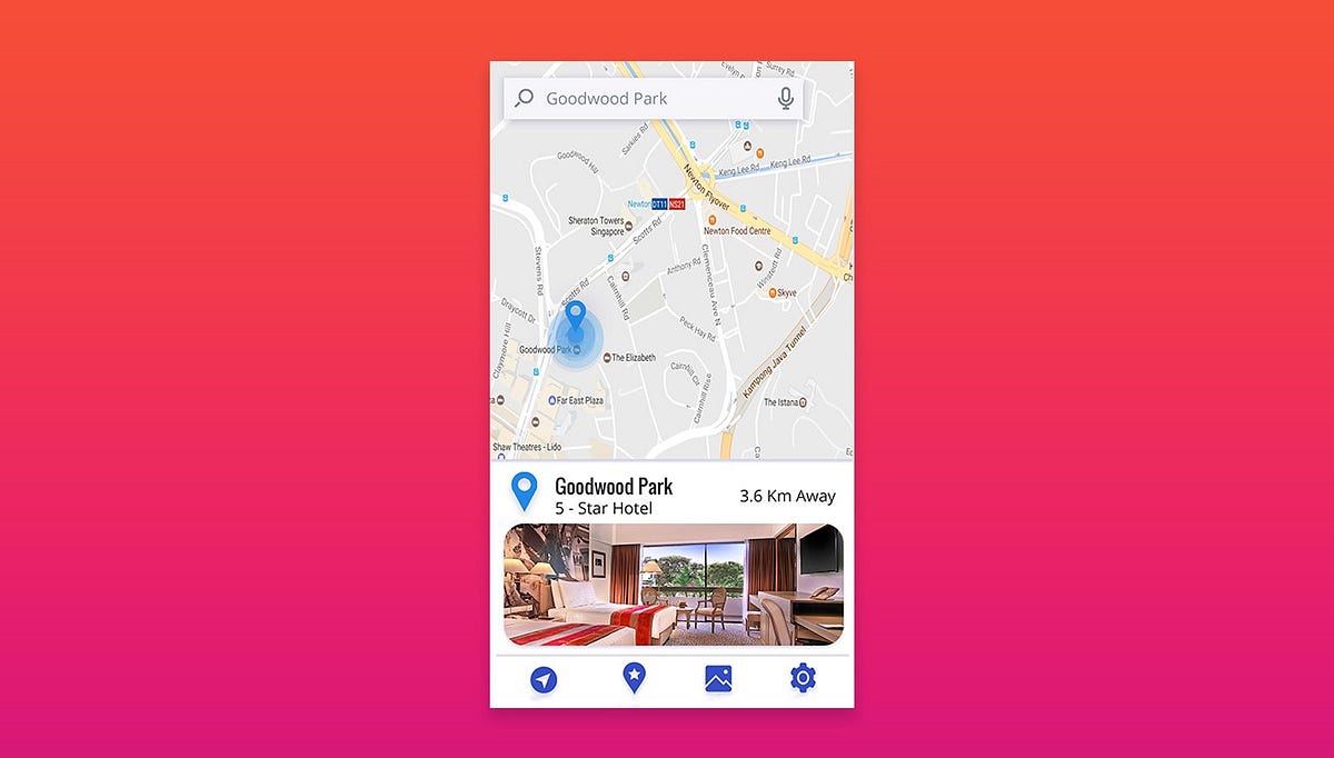 Daily UI Day 20: Location Tracker | by Beng Jui Wong | Medium