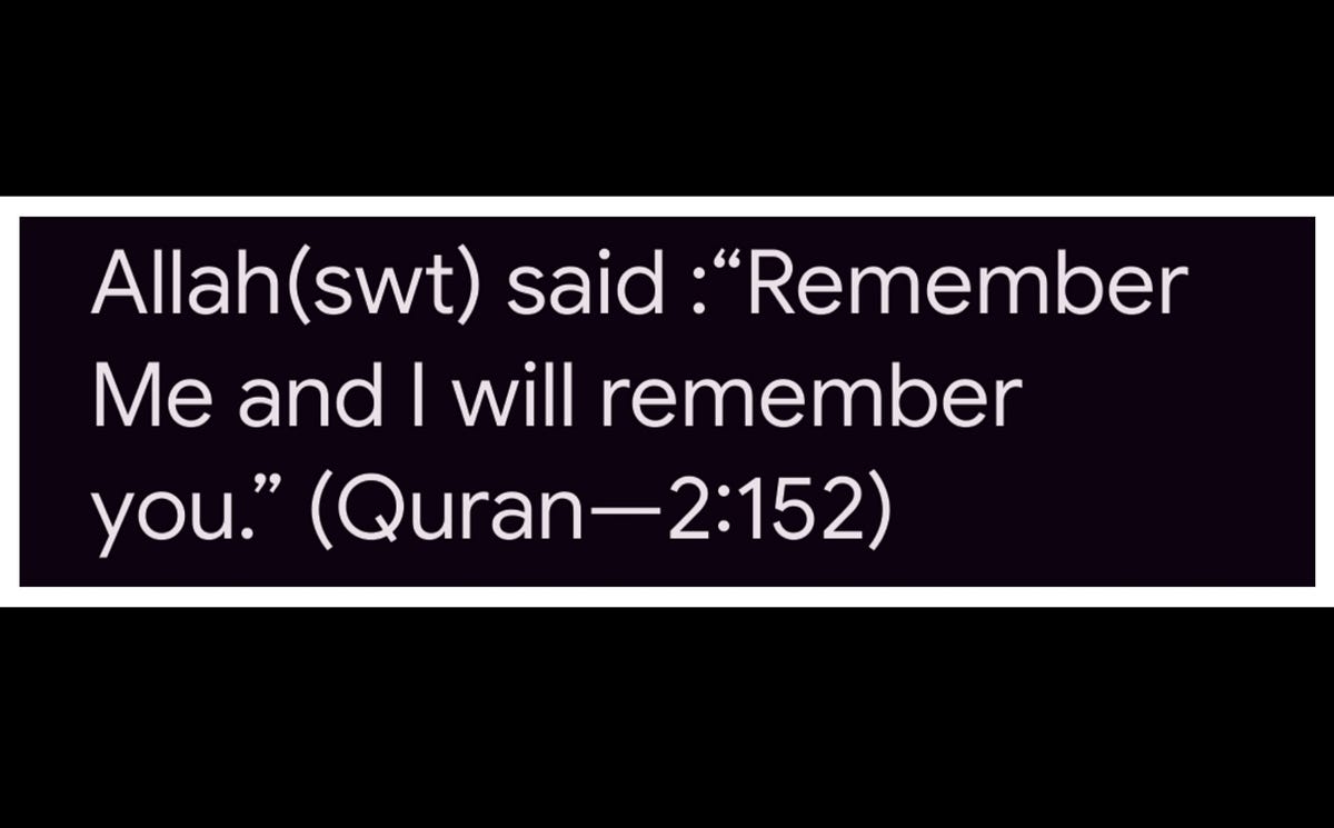 Remembering Allah At All Times Strengthens Our Protection Against Sin ...