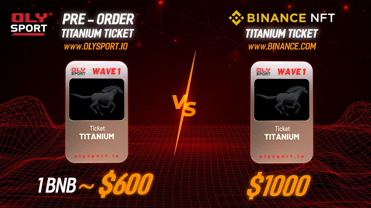 PRE-ORDER TITANIUM TICKETS vs. BINANCE NFT TITANIUM TICKETS | by Oly ...