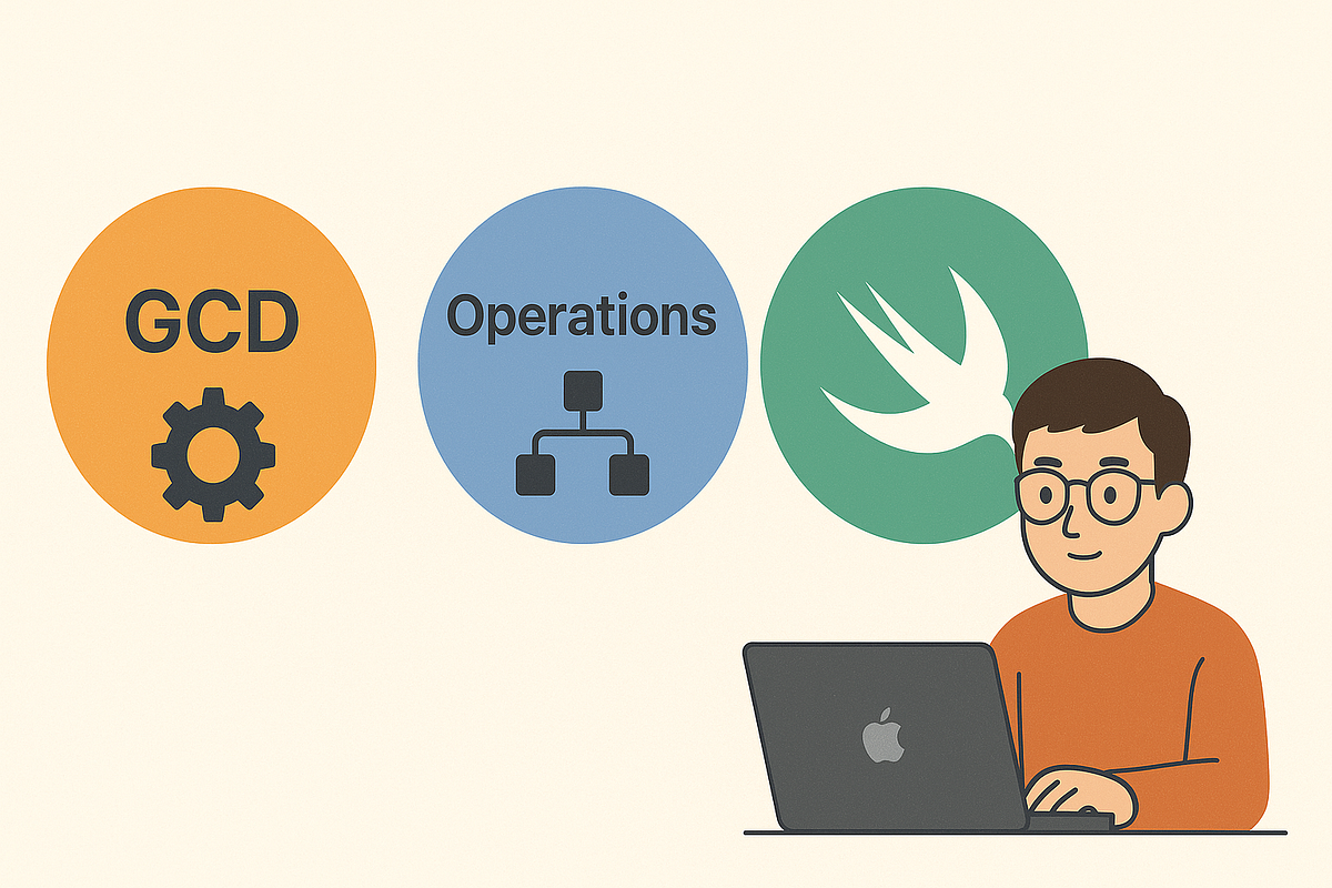 GCD vs Operations vs Swift Concurrency — Made Easy for iOS Engineers | by Karan Pal | Swift Pal