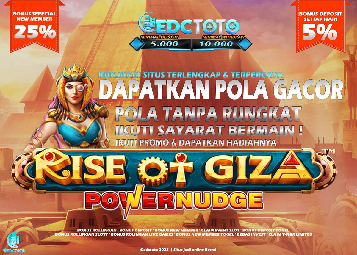 RTP GACOR EDCTOTO WINRATE 97% - EDCTOTO VIRAL - Medium