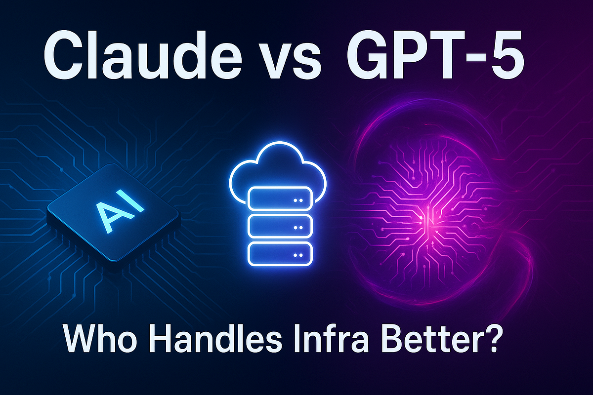 Claude vs GPT-5: Who Handles Infra Better? | by Neurobyte | Aug, 2025 ...