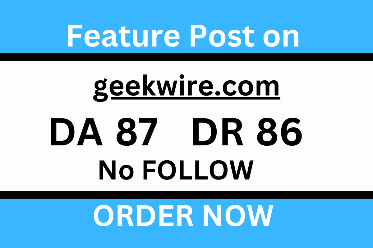 Feature Post on Geekwire.com / Guest Post on Geek wire - Publish ...