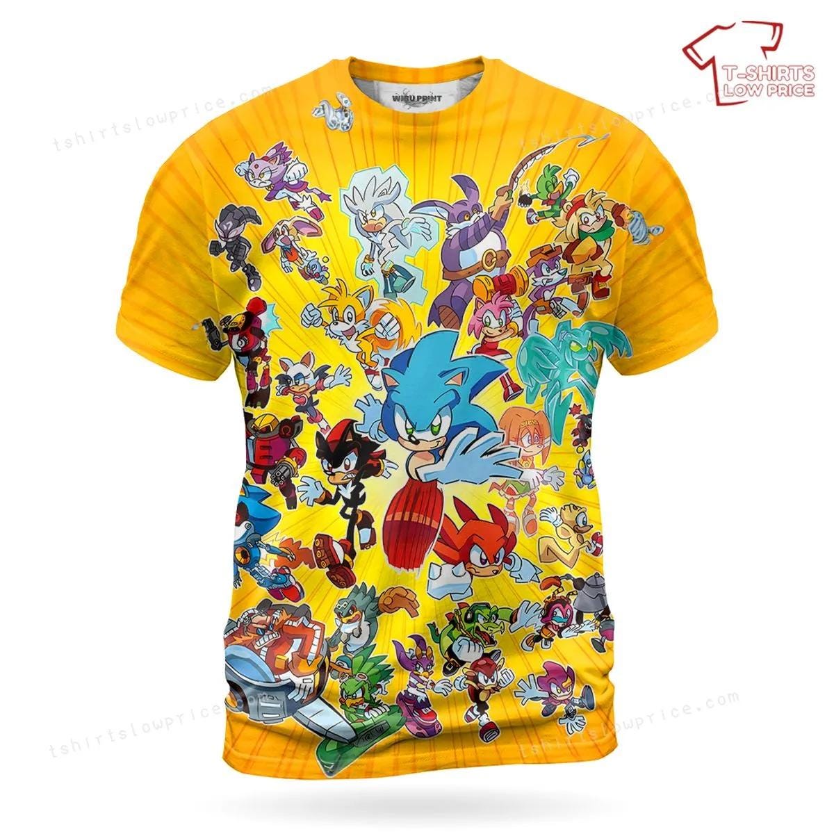 Sonic The Hedgehog 3D Shirt. Unleash Your Inner Speed Demon: The… | by Agnes Jump | Jul, 2024 ...