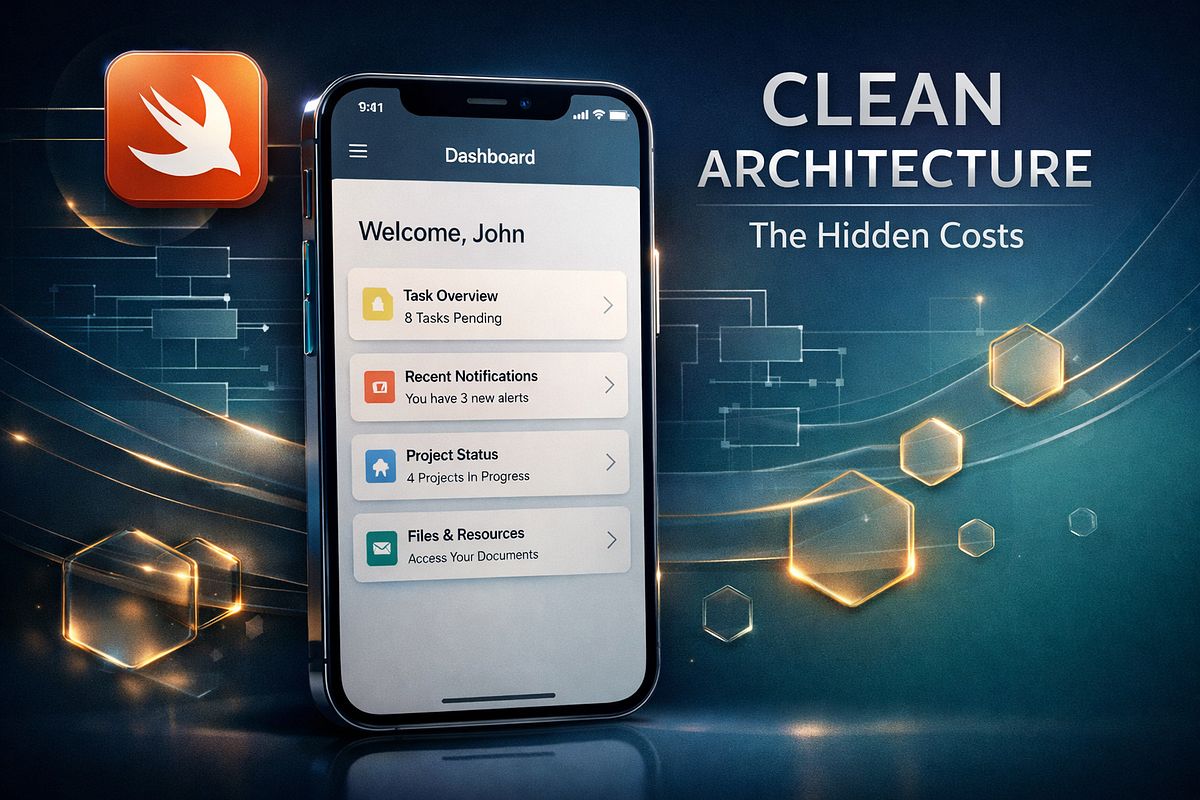 The Hidden Costs of Clean Architecture in iOS Development | Medium