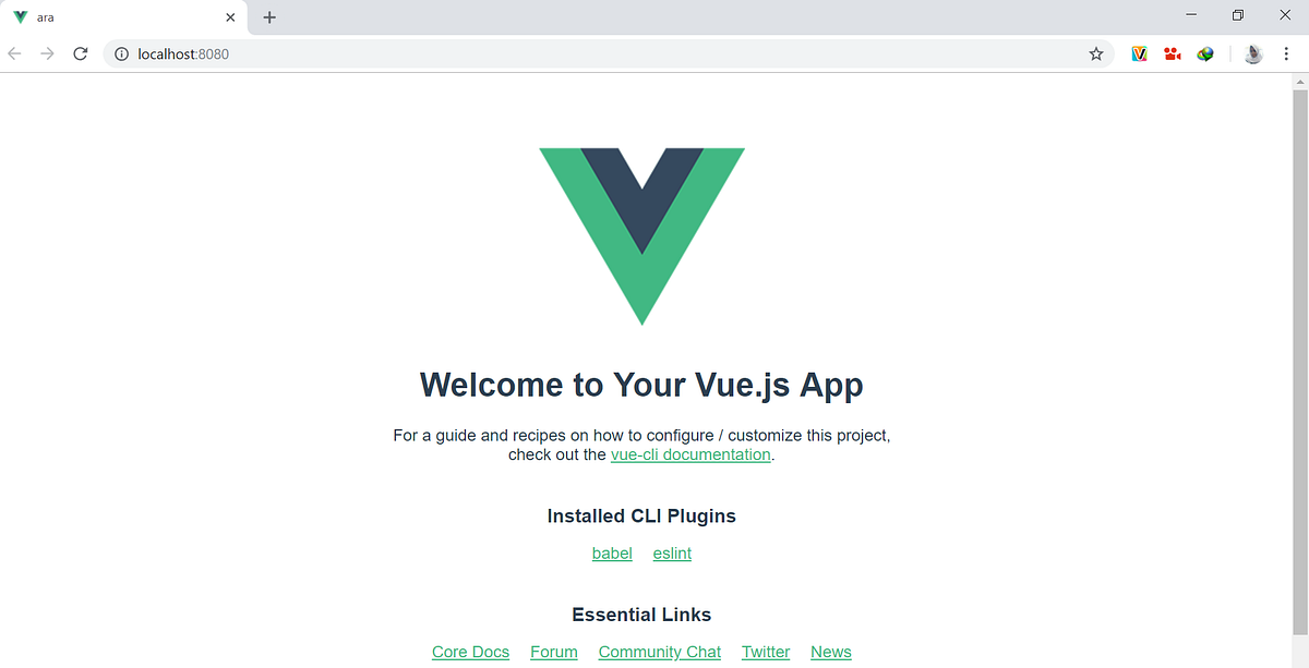 Tutorial Instalasi Node.Js dan Cara Membuat Project Vue di Windows | by tiara venesa | Medium