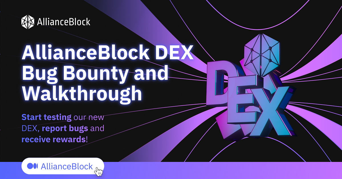 Getting Started with AllianceBlock DEX + Bug Bounty Program | by Nexera | Medium
