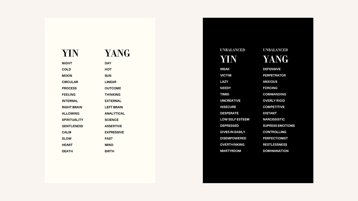 Balancing Masculine & Feminine Energies | by Jessica Zanotti | Mar ...