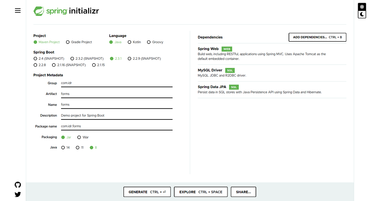 Posting Form Data From Reactjs To Mysql Database Via Spring Boot Application Part 3 By Bhavya