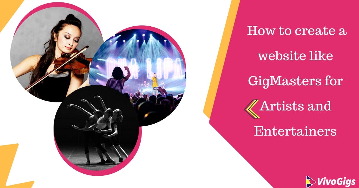 How to create a website like GigMasters for Artists and Entertainers ...