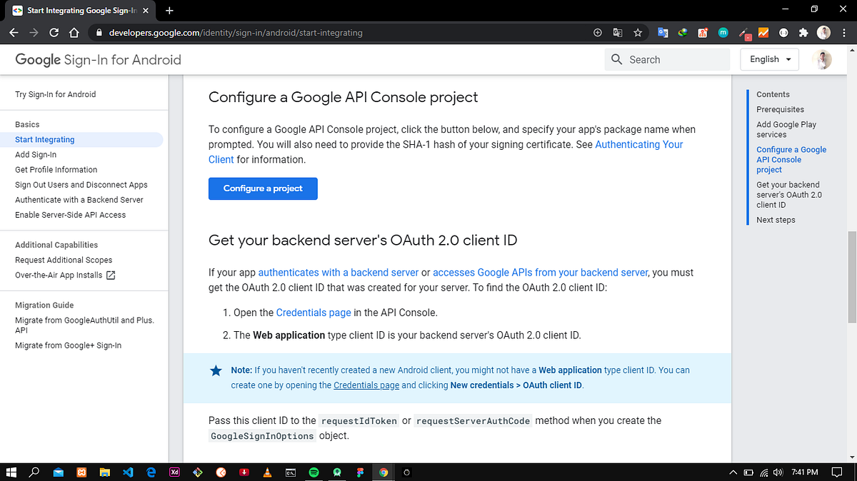 How to login with google in android studio part 1 with java | by Bagas ...