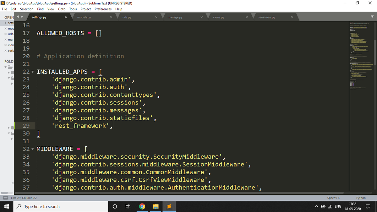 A Quick Reference to Django-Rest-FrameWork with MongoDB. | by Singhnik ...