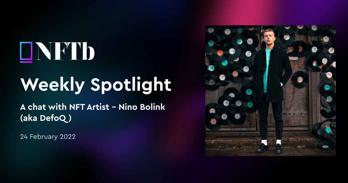 Weekly Spotlight: A chat with talented NFT Artist — DefoQ 🔸 | by Gene ...