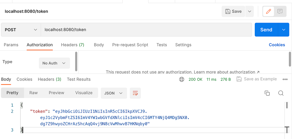 Implementing JWT Token Authorization in Go with Gin | by Kushal Ausula | Medium