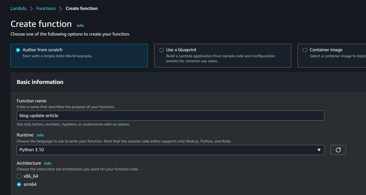 Updating Blog Content With Aws Lambda Dynamodb And S3 Integration 2743