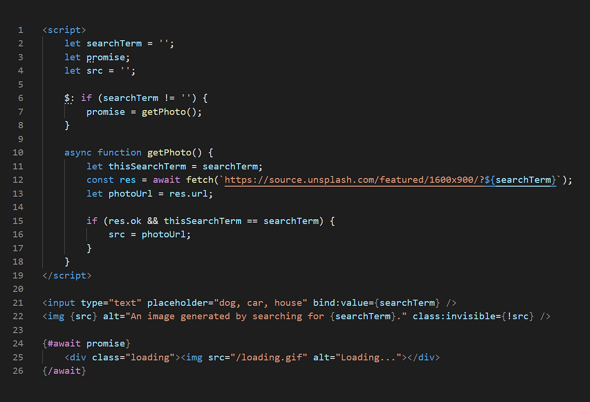 How to make an API call in Svelte | by Jacob Bergdahl | JavaScript in Plain English