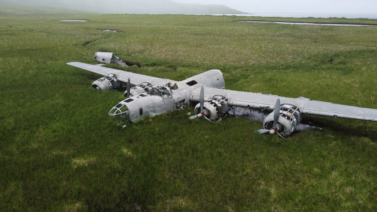 WWII B-24 Bomber Crash Site on Atka Island | by glideglobe | Medium