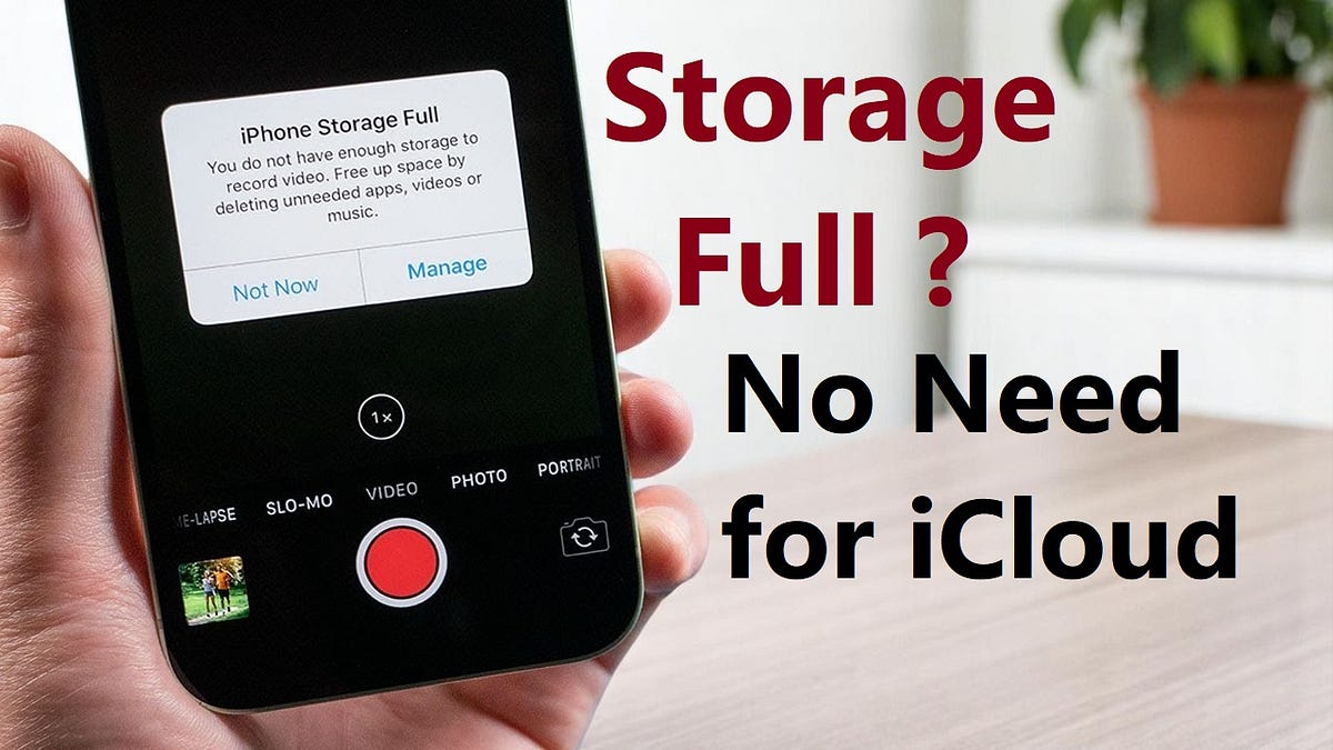 iPhone Storage Full? Use External Storage with USB-C (No iCloud Needed ...