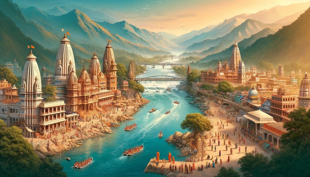 Haridwar Rishikesh Tour Package. Haridwar and Rishikesh have been two of… | by Fly India Trip ...