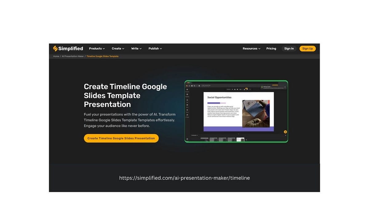 Design Your Own Timeline Google Slides Template Presentation: Free and ...