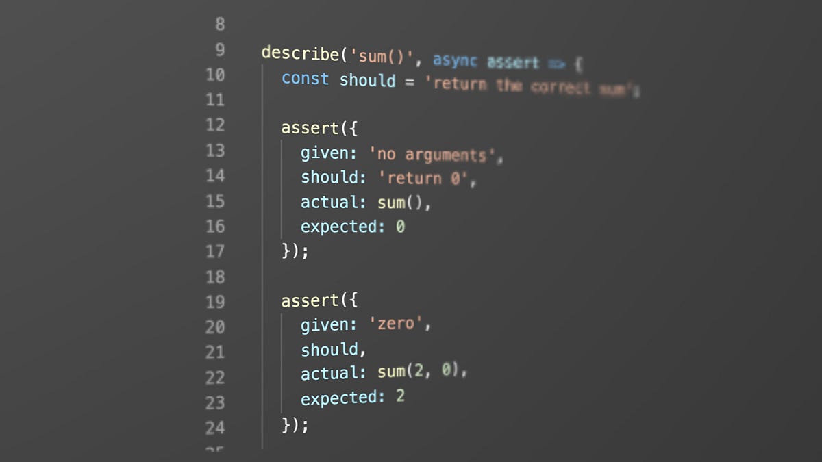 Rethinking Unit Test Assertions. Well written automated tests always ...