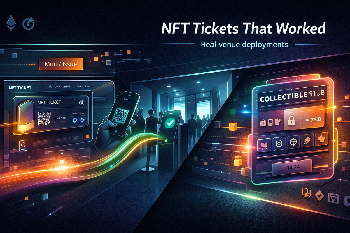 NFT Tickets That Actually Worked at the Door | by Thinking Loop | Medium