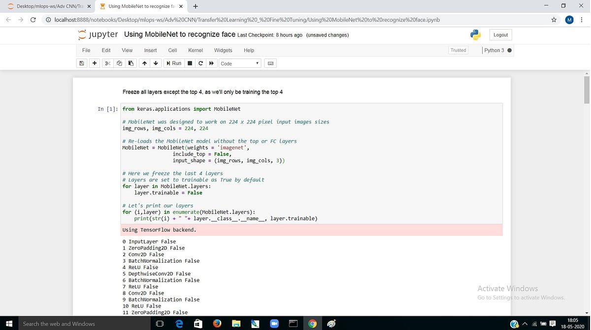 Using MobileNet for Face Recognition | by Manali Agrawal | Medium