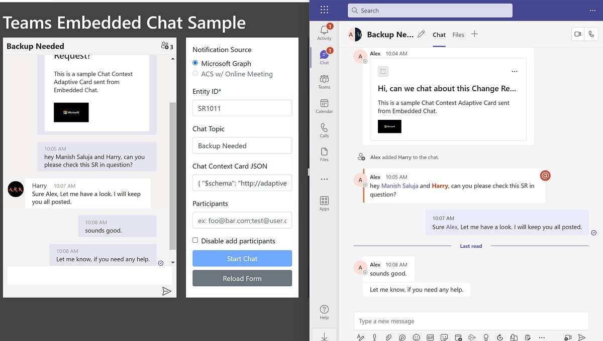 Transforming Communication with Microsoft Teams Embedded Chat in third ...