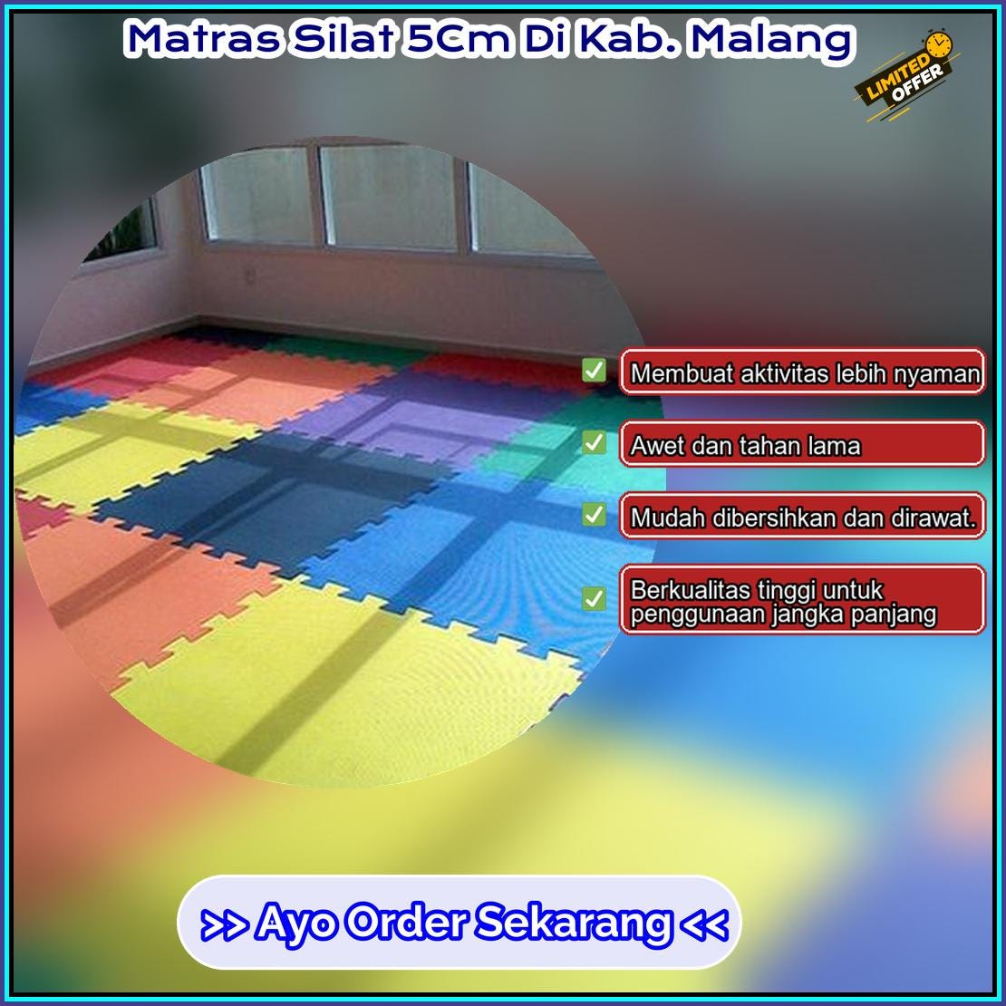 Matras Silat 5Cm Di Kab Malang - Tatami Matras - Medium