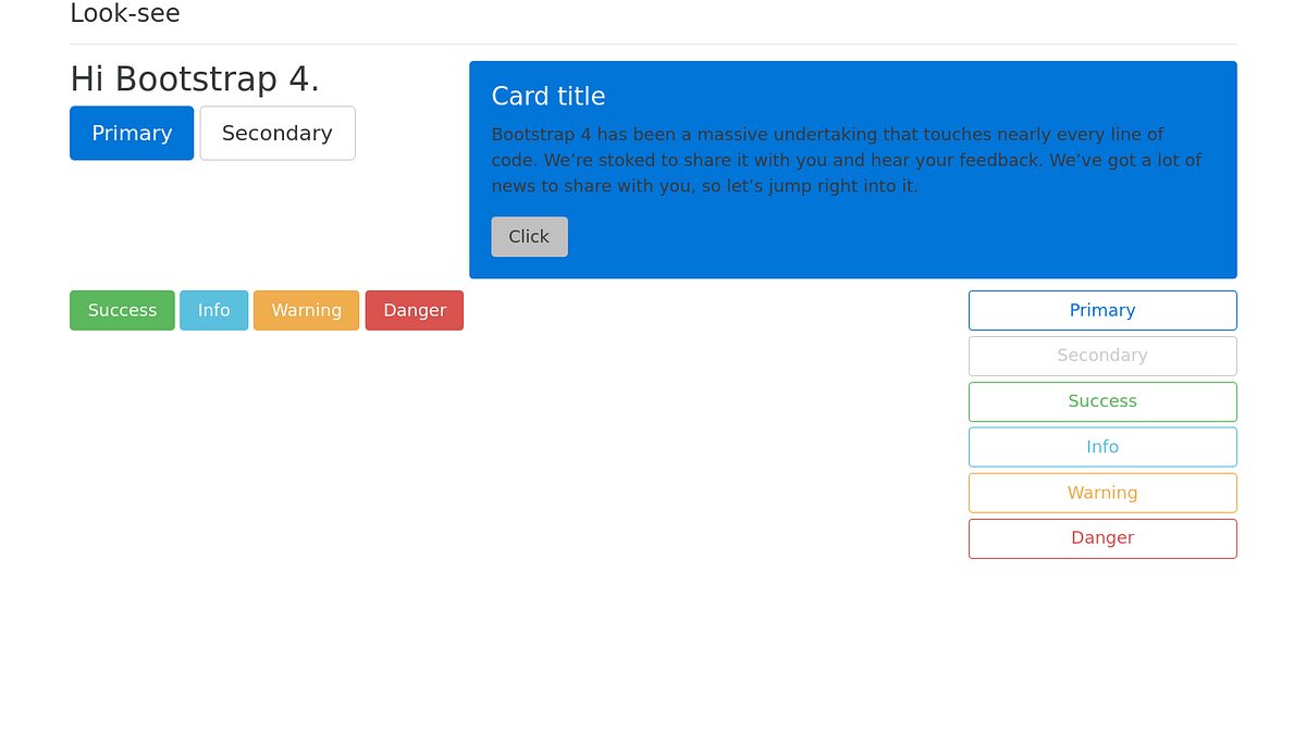Bootstrap 4 SASS Variables. There’s a lot of new stuff coming in… | by Tom Michew | WDstack | Medium