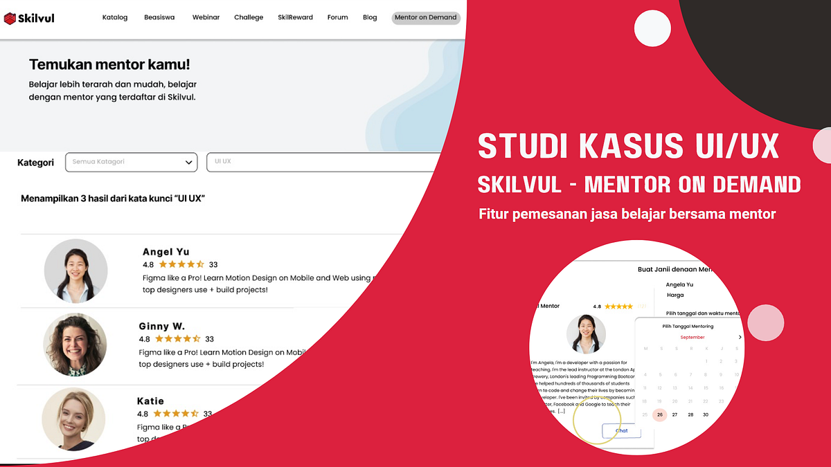 Studi Kasus UI/UX: Skilvul — Mentor on Demand | by Eka Sulistiawati | Medium